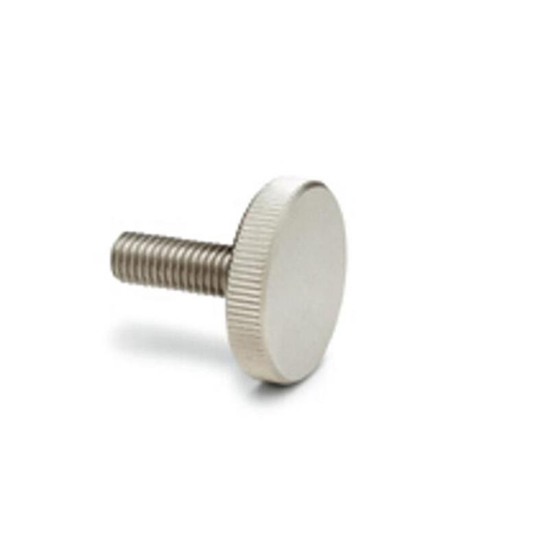 万喜供应 DIN 653 薄型滚花大头螺钉(d≥M2)-华人螺丝网