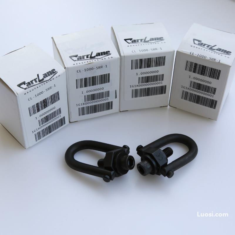 CarrLane CL-1000-SHR-1旋转吊环螺钉 黑色合金钢吊环螺栓-华人螺丝网